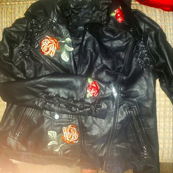 Steve Madden | Jackets & Coats | Steve Madden Leather Jacket | Poshmark
